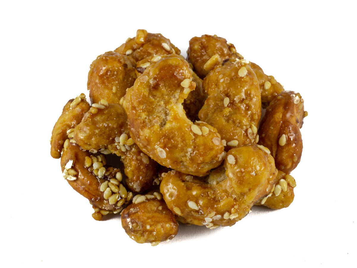 Honey roasted cashews » Alwan Sweets